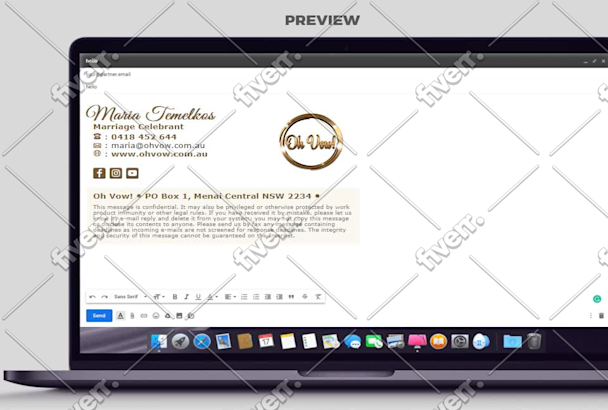 Design static and animated attractive email signature gif by Astopari03