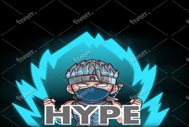 Create animated bit twitch emote, animation emotes, gif by Kong_vector