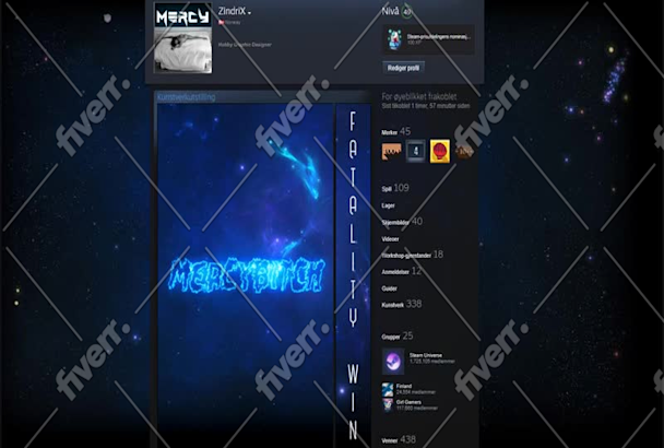 Make steam artwork animated gif by Sindre135