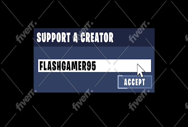 Create a fortnite support creator code animation by Fortnitepenguin