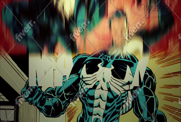 Create Marvel Superhero Comic Logo Intro By Livestudios