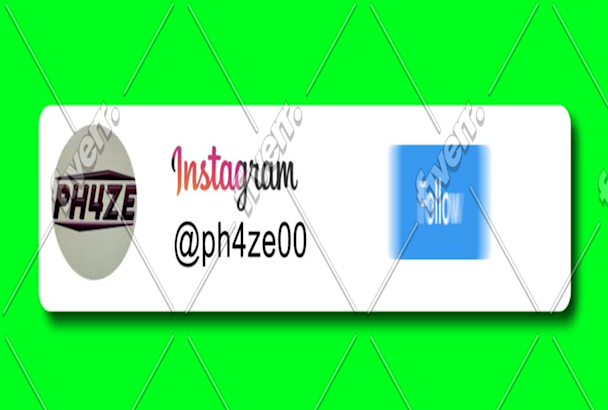 Create your twitch follow animation by Mekashikato