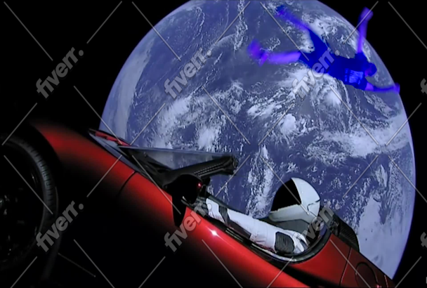 Create a shooting star meme video for you by Paulbz