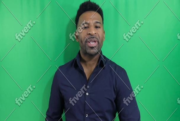 Do an energetic green screen commercial by Givemeapps