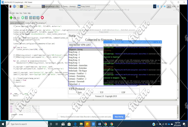 Do python programming for raspberry pi by Zohaib01