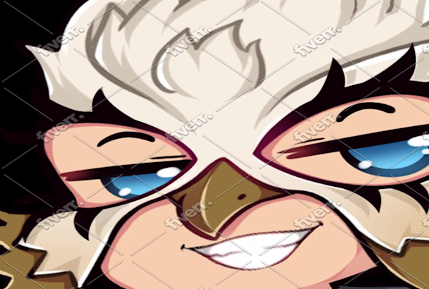 Create animated bit twitch emote, animation emotes, gif by Kong_vector