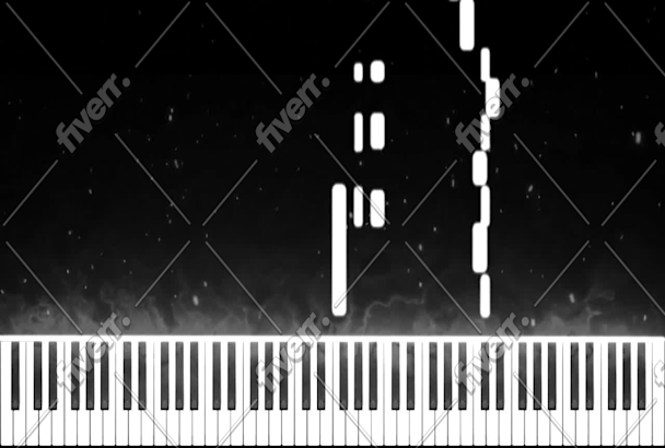 Make reactive piano visualizer by Carlosepicmusic