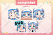 Create custom animated twitch alert or emote for vtuber by Meirritory ...