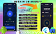Reskin, customize, setup your android app, flutter app, codecanyon ...
