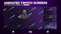 Create offline, brb, starting soon screens for twitch by Twitch_design | Fiverr