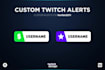 Create custom animated twitch alerts for your twitch stream by Twitch ...