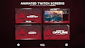 Create offline, brb, starting soon screens for twitch by Twitch_design | Fiverr