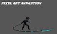 Draw 8bit art, pixel game art with character animation 2d spritesheet ...