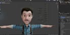 Blender 3d character rigging,rokoko,full body rig,facial expression,vrm ...