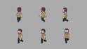 Pixel art sprite sheet game asset sprite sheet animation for video game ...